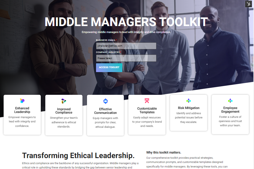 Middle Managers Toolkit